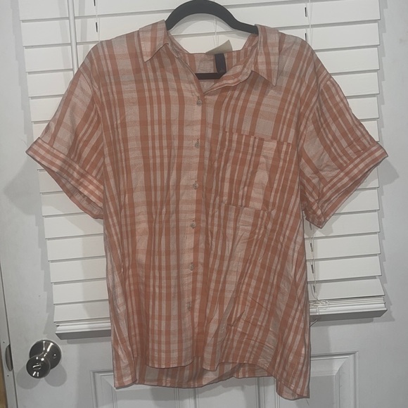 Tops | Universal Thread Button Down Shirt New With Tags | Poshmark